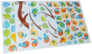 carson dellosa boho birds bulletin board set (110202)