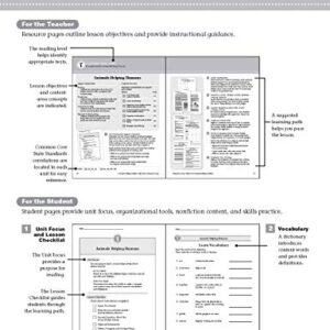 Evan-Moor Text-Based Writing: Common Core Mastery Book, Grade 4