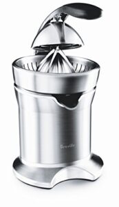 breville citrus press pro electric juicer, stainless steel, 800cpxl