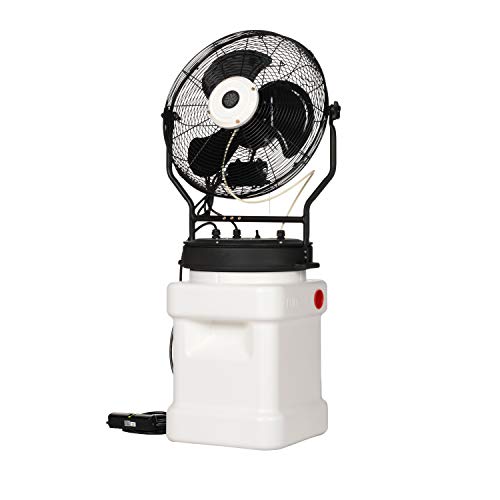 TPI PM18S Outdoor Rated Self-Contained Power Mister, Stand Alone, Medium Pressure, 18" Blade Size, 120-Volt with GFCI Plug