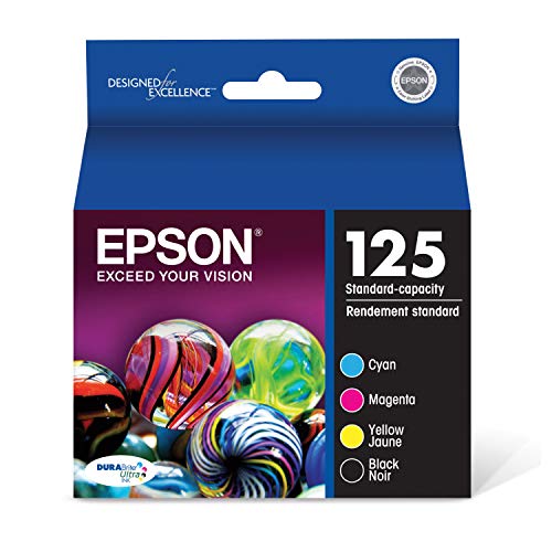 Epson T125120-BCS DURABrite Ultra Black and Color Combo Pack Standard Capacity -Cartridge -Ink