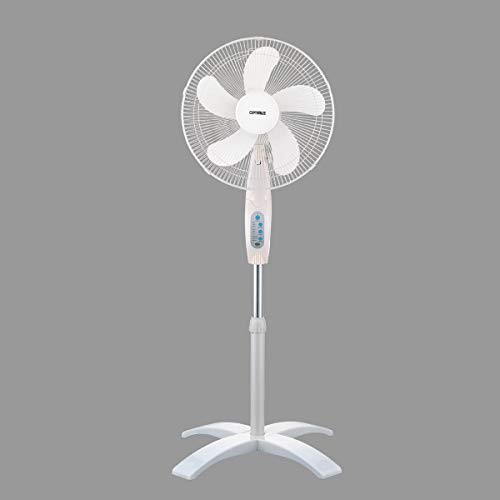 Optimus F-1760 16" Electric Fan, White