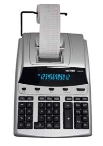 victor 1240-3a 12 digit heavy duty commercial printing calculator