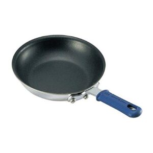 vollrath z4010 wear-ever 10-inch non-stick fry pan with cool handle, aluminum, nsf,black/blue