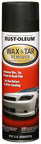 Rust-Oleum 251567 Wax and Tar Remover, 13.5 Oz, Spray, Aerolized Mist, Clear, 13