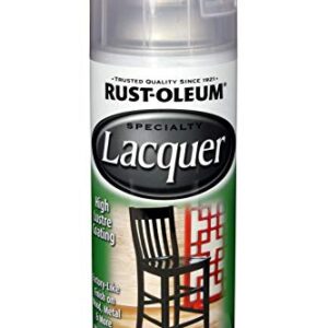 Rust-Oleum 1906830 Lacquer Spray, 11-Ounce, Gloss Clear