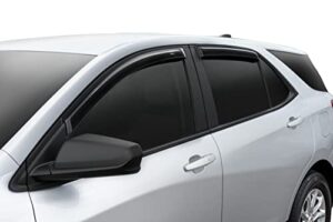 auto ventshade [avs] ventvisor / rain guards | outside mount | smoke, 4 pc | 94365 | fits 2011 – 2020 toyota sienna