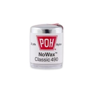 poh dental floss unwaxed, 100 yard- 4 pack