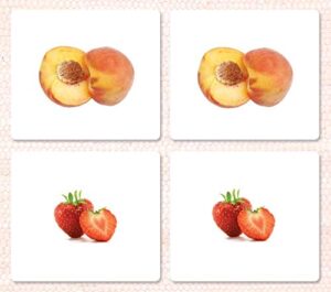 fruit: matching cards