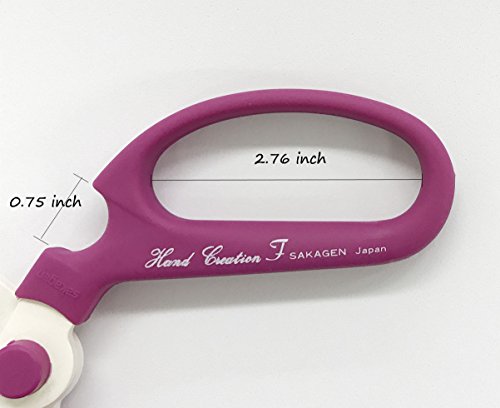 Flower Scissors Hand Creation F-170 (Violet)