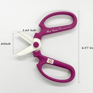 Flower Scissors Hand Creation F-170 (Violet)