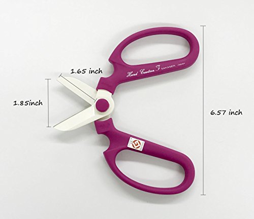 Flower Scissors Hand Creation F-170 (Violet)