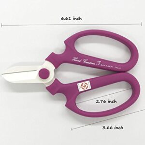 Flower Scissors Hand Creation F-170 (Violet)