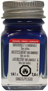 testors enamel paint, gloss dark blue, 1/4-ounce