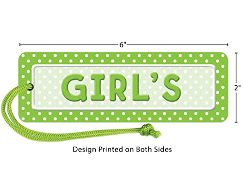 Teacher Created Resources Polka Dots Girls Pass (green), Green (4754)