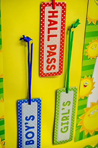 Teacher Created Resources Polka Dots Girls Pass (green), Green (4754)