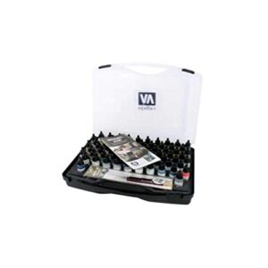 vallejo basic colors model air paint case, 17ml