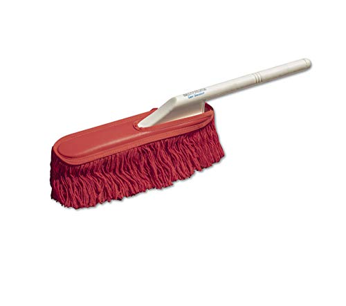 The Original California Car Duster California Car Duster 62443 Standard Car Duster with Plastic Handle, Red 25 Inch