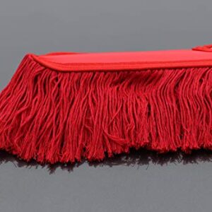 The Original California Car Duster California Car Duster 62443 Standard Car Duster with Plastic Handle, Red 25 Inch