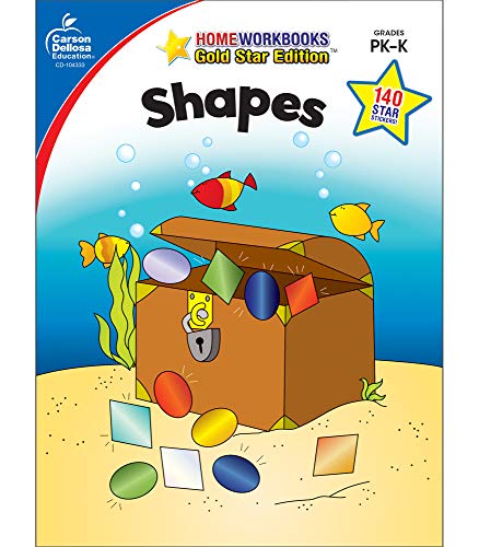 Shapes, Grades PK - K (Home Workbooks)