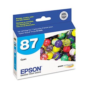 epson ultrachrome hi-gloss 87 inkjet cartridge cyan t087220