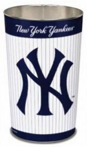 wincraft new york yankees wastebasket