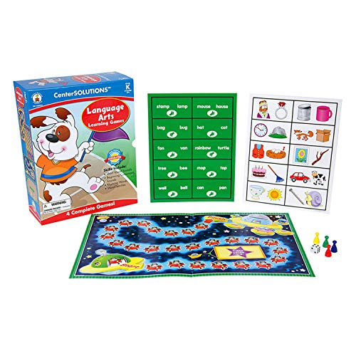 Carson Dellosa Education Language Arts Learning Games, Grade K