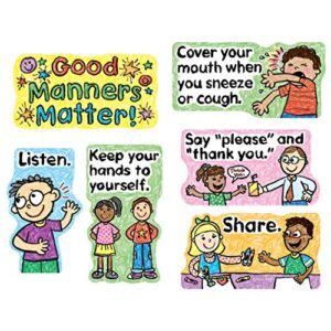 carson dellosa good manners matter bulletin board set (110109)