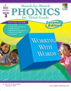 month-by-month phonics for third grade