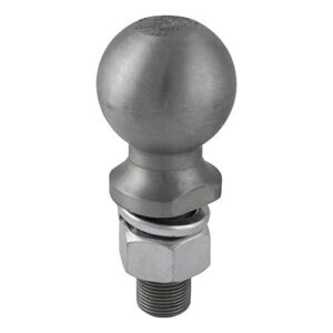 curt 40042 raw steel trailer hitch ball, 12,000 lbs, 2-5/16-inch diameter, 1 x 2-1/4-inch shank