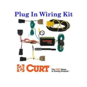 CURT 56099 Vehicle-Side Custom 4-Pin Trailer Wiring Harness, Fits Select Lexus HS250h, CT200h