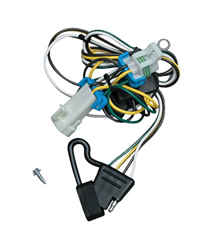 Tekonsha 118359 T-One® T-Connector Harness, 4-Way Flat, Compatable with 1998-2004 Chevrolet S10, 1998-2004 GMC Sonoma, 1998-2000 Isuzu Hombre