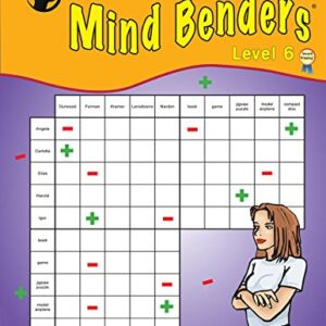 Mind Benders: Deductive Thinking Skills, Book 6, Grades 7-12+