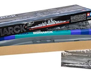 Tamiya 78013 1/350 German Battleship Bismarck Plastic Model Boat Kit