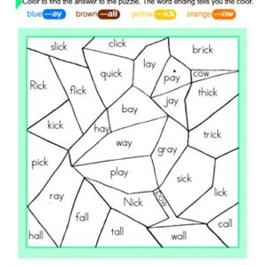 Word Families (Learning Line)