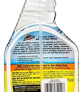 Liquid Auto Glass Cleaner by Armor All, Glass Cleaners for Cars, Trucks, 22 Fl Oz Each