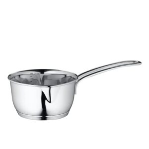 küchenprofi stainless steel saucepan with clad bottom, 34-ounce