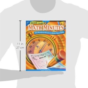 Seventh-Grade Math Minutes: One Hundred Minutes to Better Basic Skills