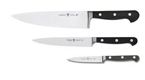 henckels classic razor-sharp 3-pc knife set, german engineered informed by 100+ years of mastery