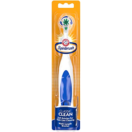 Arm & Hammer Spinbrush Classic Clean Powered Toothbrush, 1 Count