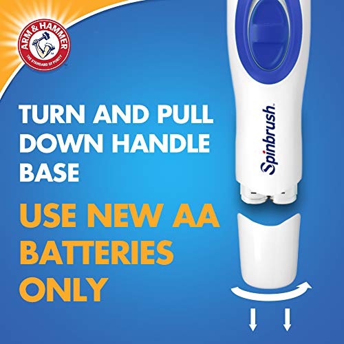 Arm & Hammer Spinbrush Classic Clean Powered Toothbrush, 1 Count