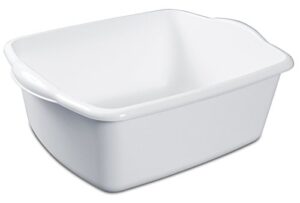 sterilite white 12qt dishpan