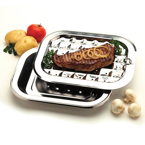 Norpro Broil/Roast Pan Set, 12 inches, One Color