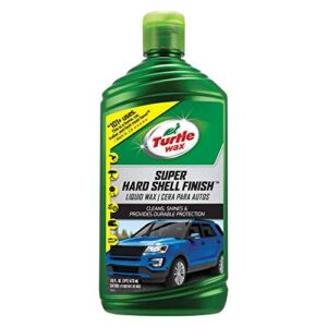 turtle wax t-123r super hard shell liquid car wax – 16 oz. , green