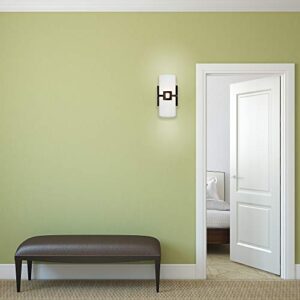 Design House 514604 Monroe 1 Light Wall Light, Oil Rubbed Bronze , Gray