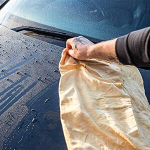 Meguiar's Super Thick Natural Chamois, 4' Square