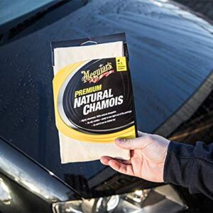 Meguiar's Super Thick Natural Chamois, 4' Square