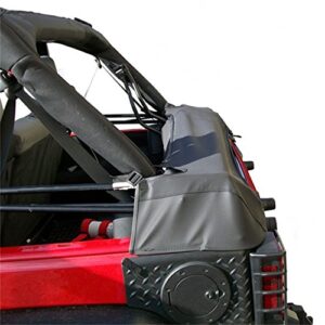 rugged ridge 12104.51 soft top storage boot, black diamond; 07-18 jeep wrangler jku, 4 door