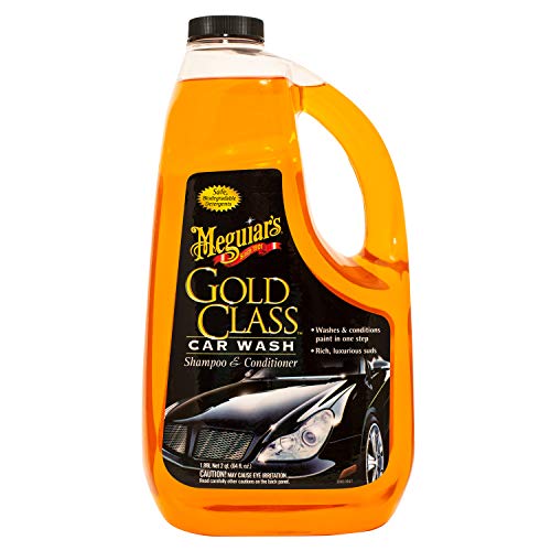 Meguiar's Gold Class Car Wash, Car Wash Foam for Car Cleaning - 64 Oz Container