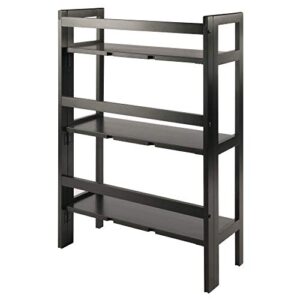 Winsome Wood Terry Shelving, Black